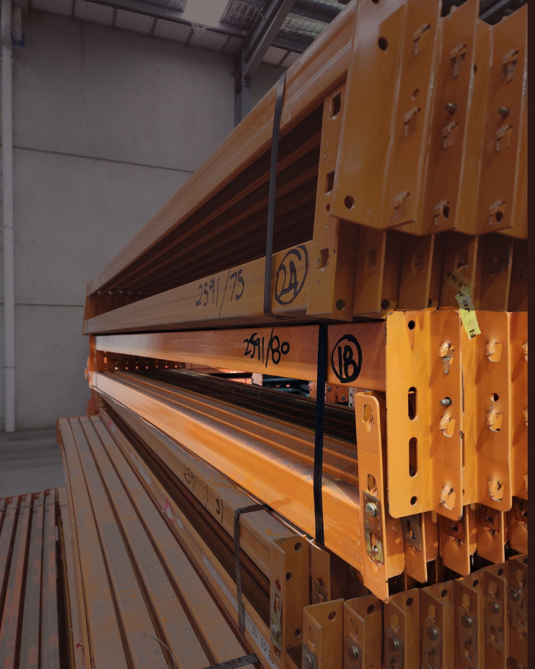 Alpha Box Beams - 2591mm x 80mm - Used – Warehousing Clearance Centre
